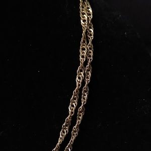Jewelry | 2 Layer Twisted Antique Gold Tone Chain | Poshmark